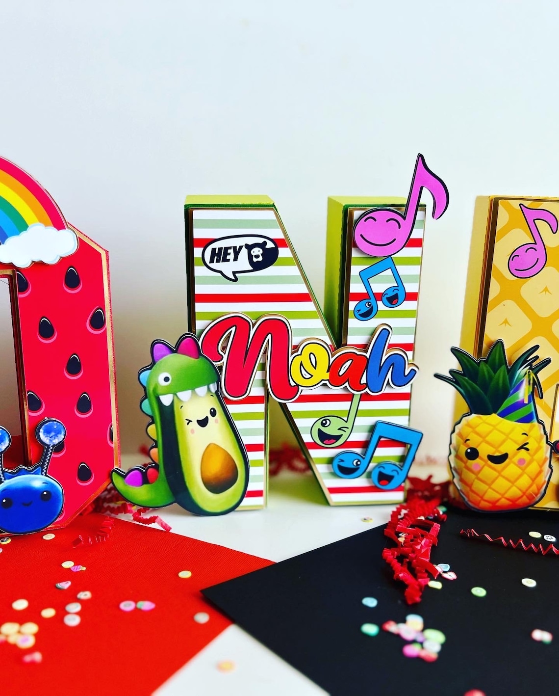 Hey Bear Sensory ONE Hey Bear Sensory ONE 3D Letters, Hey Bear Birthday ...