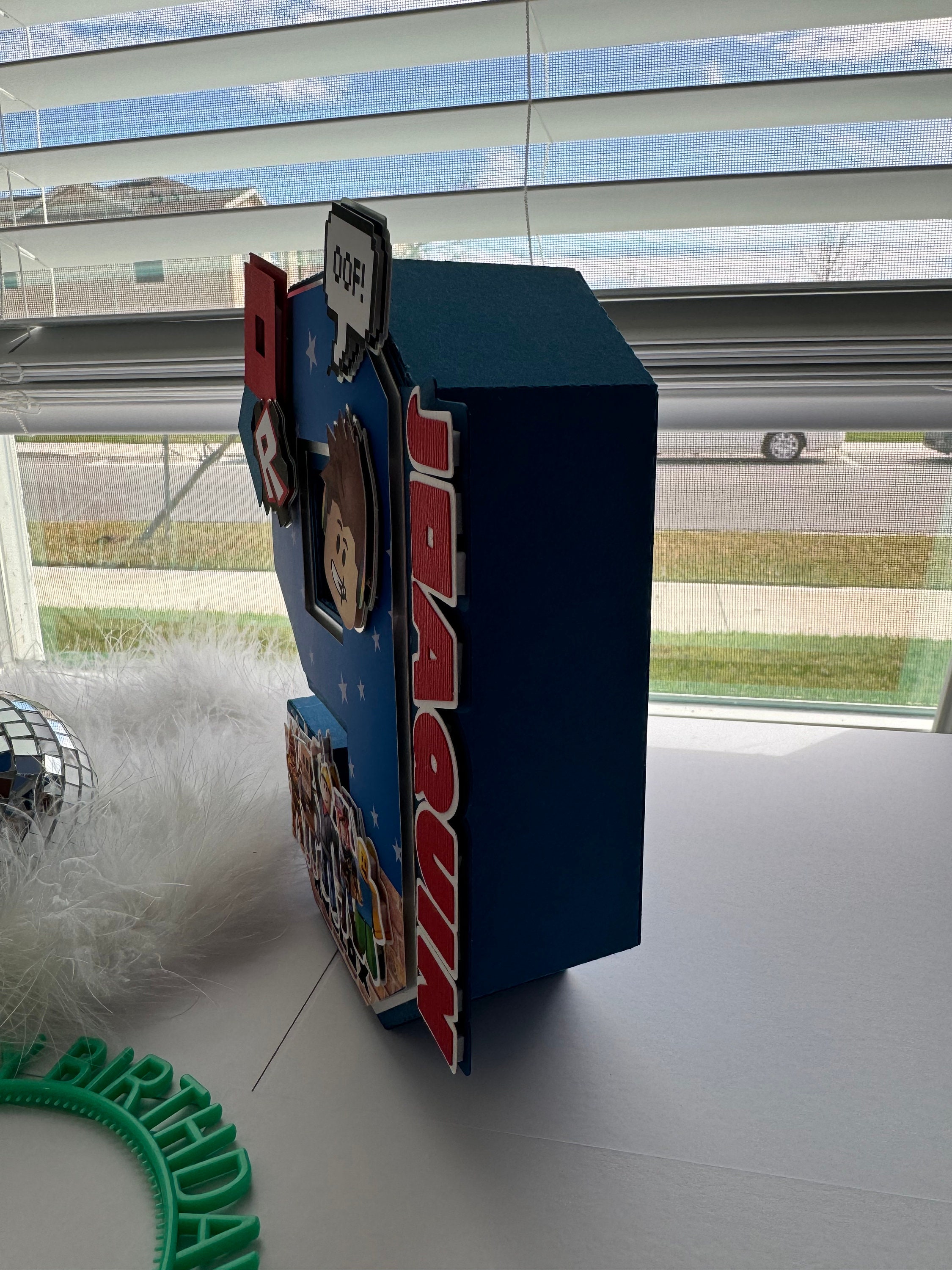 Roblox 3D Letters Roblox Party Decor Roblox 3D Numbers - Etsy