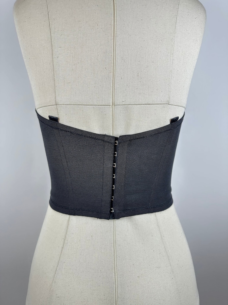 1950's Vintage rober Black Bustier Bra, Vintage Bullet Bra, Vintage ...