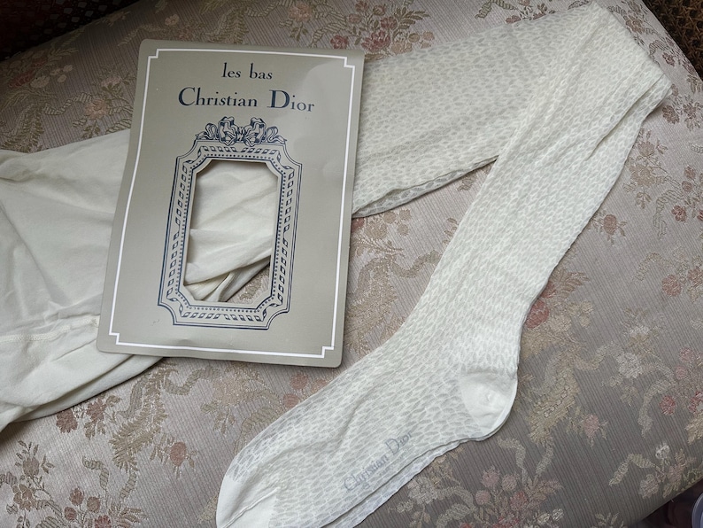 1960s Vintage CHRISTIAN DIOR Tights, 1960s Hosiery, Retro Tights ...