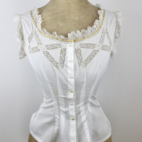 Antique Corset Cover - Etsy