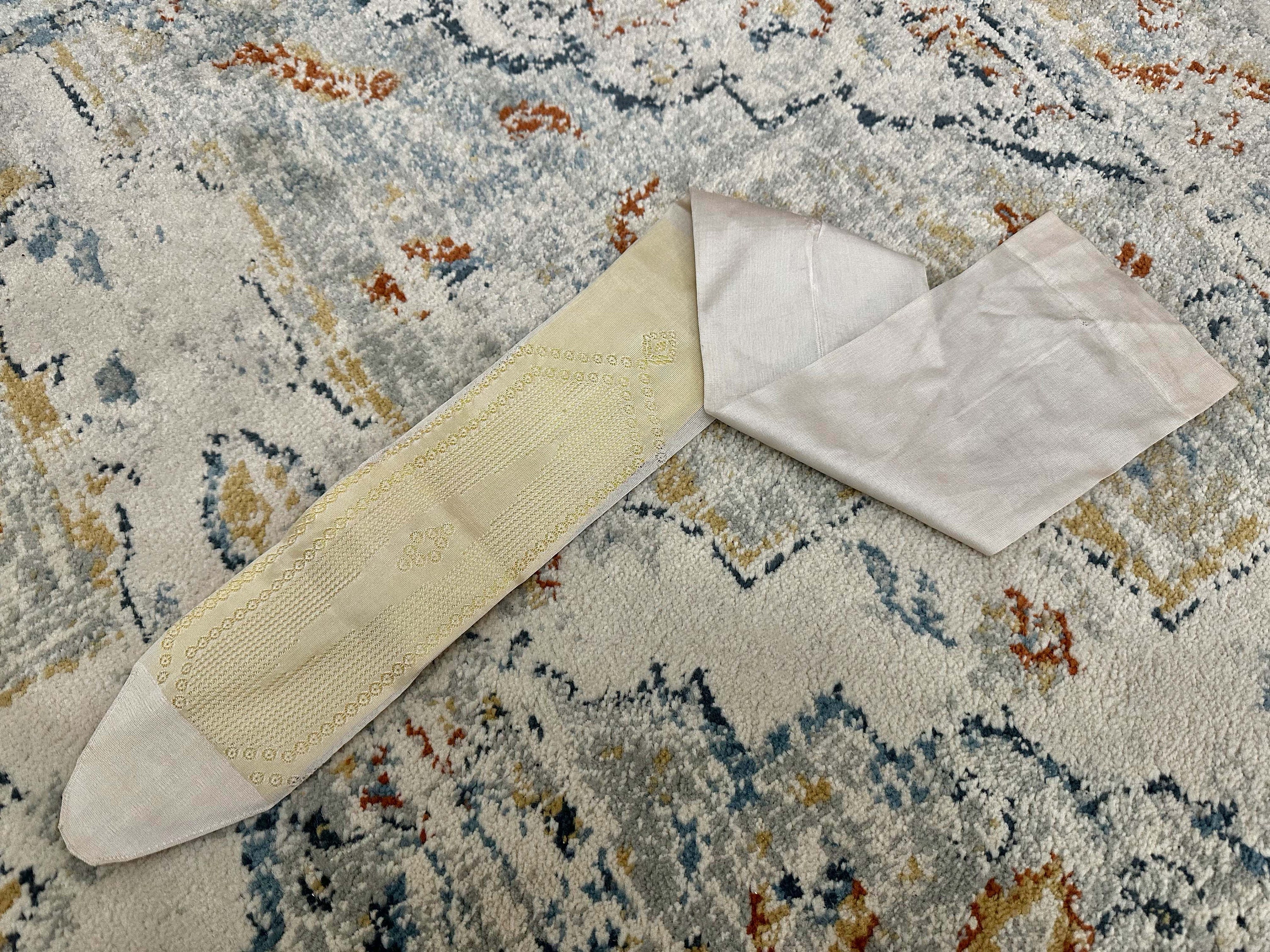 Antique Black or White Silk Stockings Samples, 800s Stockings, Antique ...