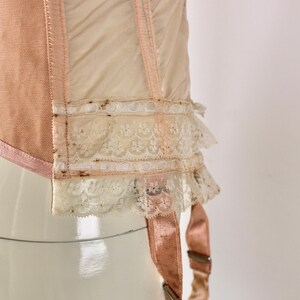 1950s Vintage Italian Corset "astro", Peach Color Vintage Bustier Body ...