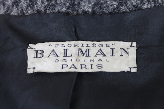 PIERRE BALMAIN 1960s Vintage Jacket, 60s Brown Jacket… - Gem