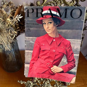 1960s Vintage Pattern Magazine PRAMO (eastern Germany),praktische Mode ...