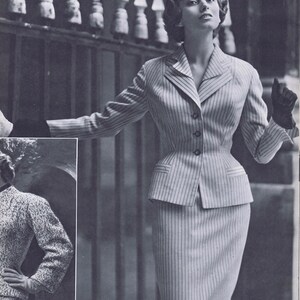 Rakam 1954 Fashion Magazine (italy), Vintage Magazine, Advertisement ...