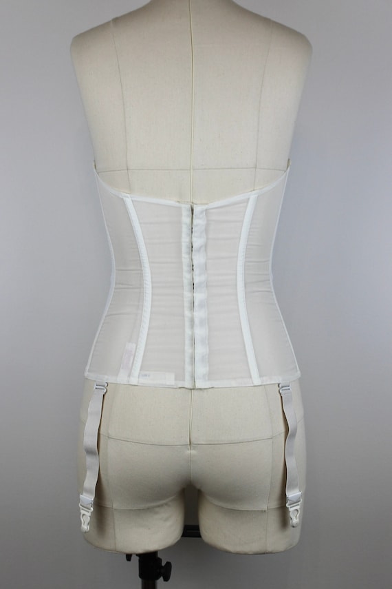 1960s Vintage Deadstock Bustier Corset "Triumph", Whi… - Gem