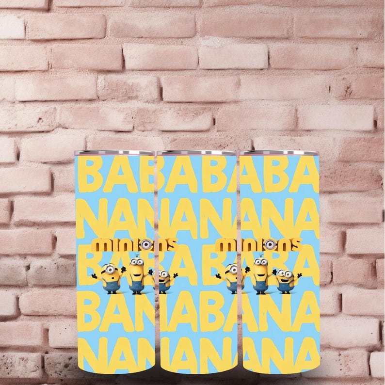 11 Wrap Minions Tumbler 20 Oz - Etsy