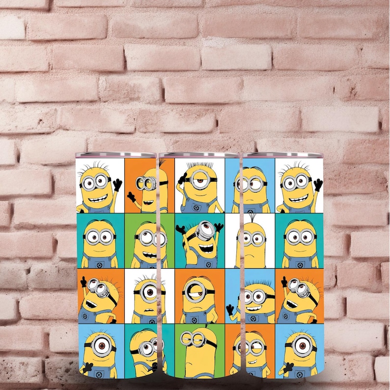 11 Wrap Minions Tumbler 20 Oz - Etsy