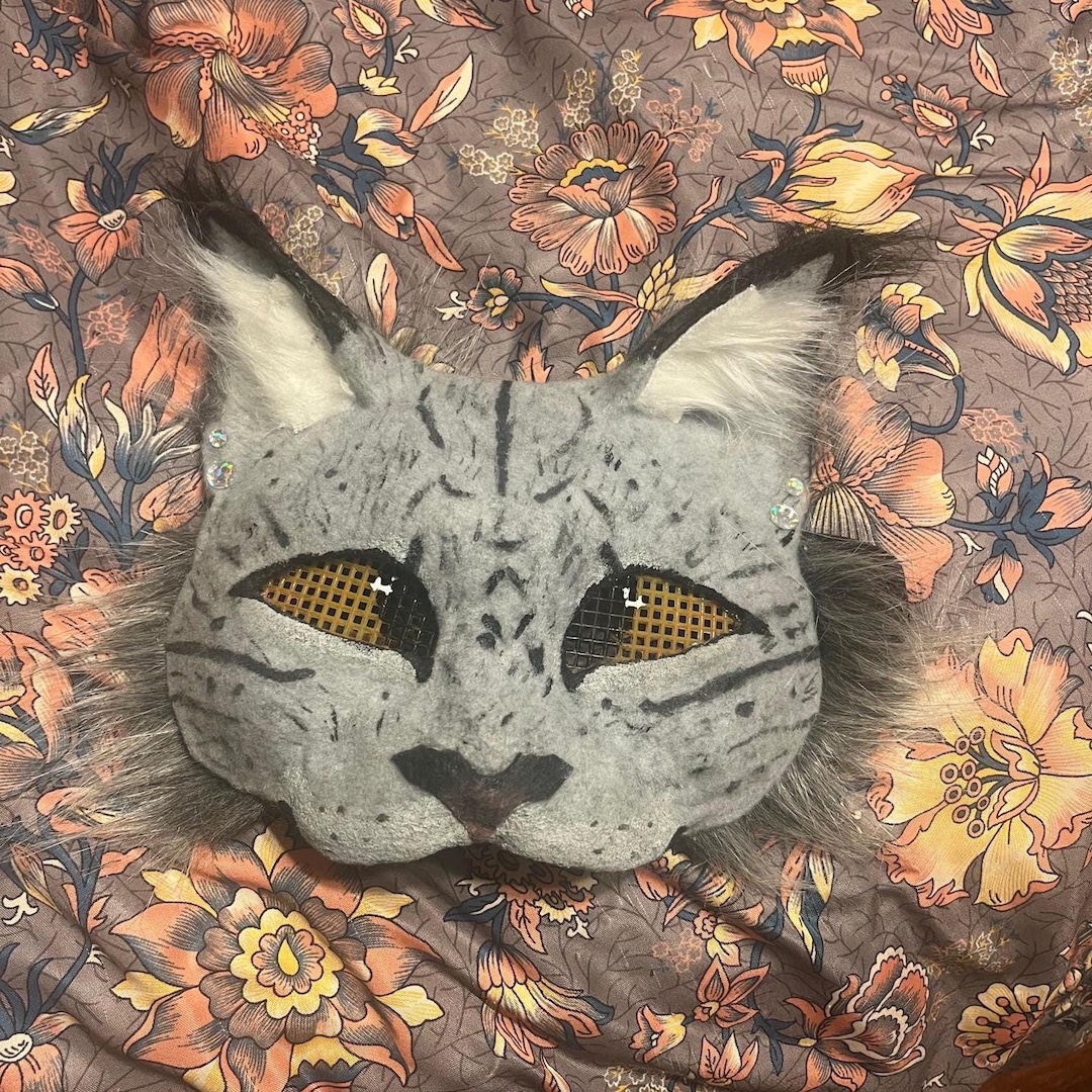 Therian Lynx Mask - Etsy