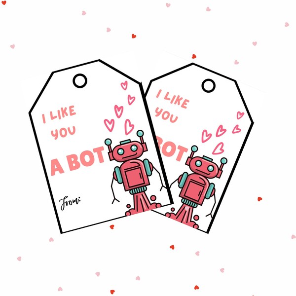 Valentine Robot - Etsy