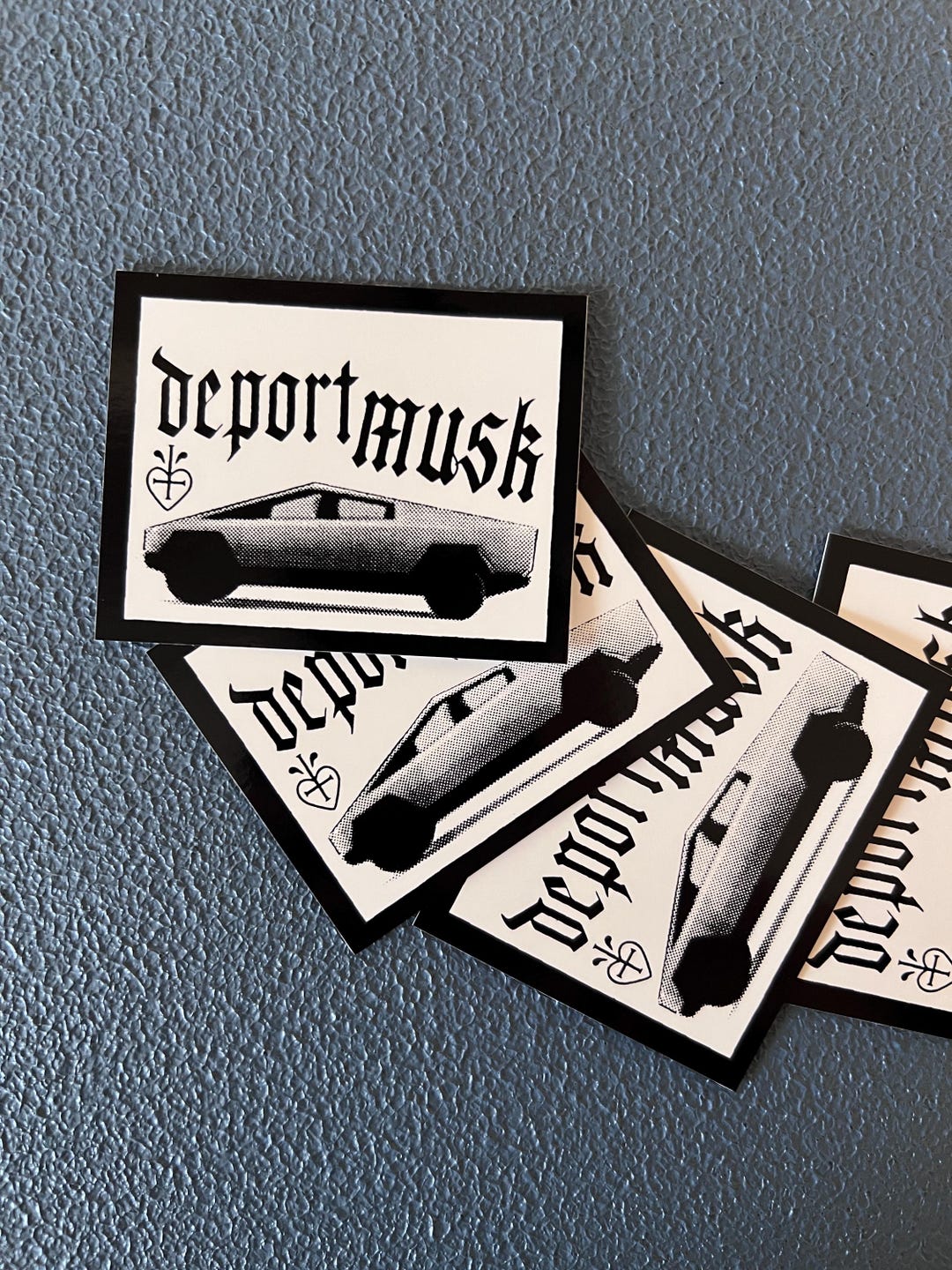 Deport Musk Vinyl Sticker - Etsy