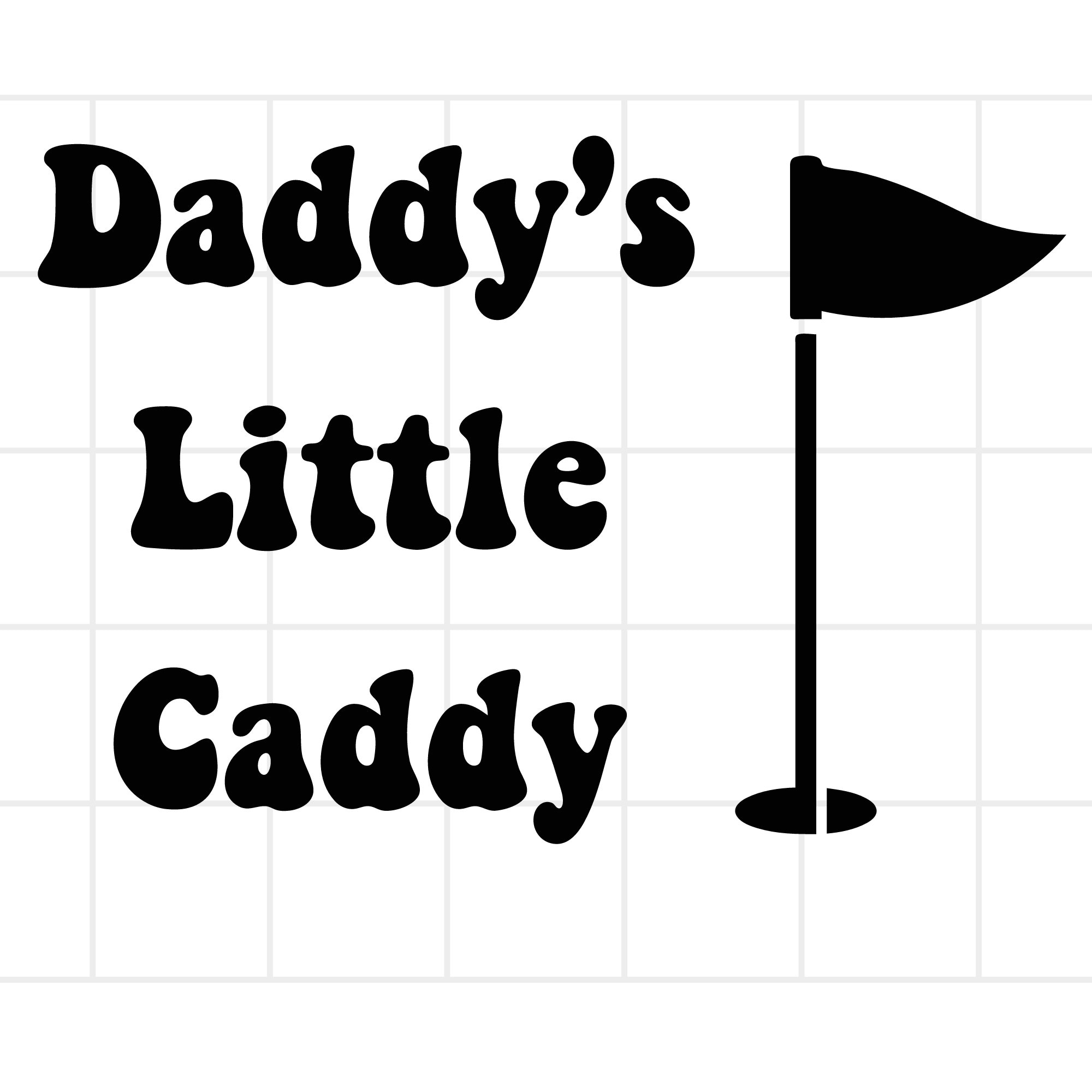 Golf SVG / PNG. Daddy's Little Caddy SVG. Golf Onesie, Golf Bib - Etsy