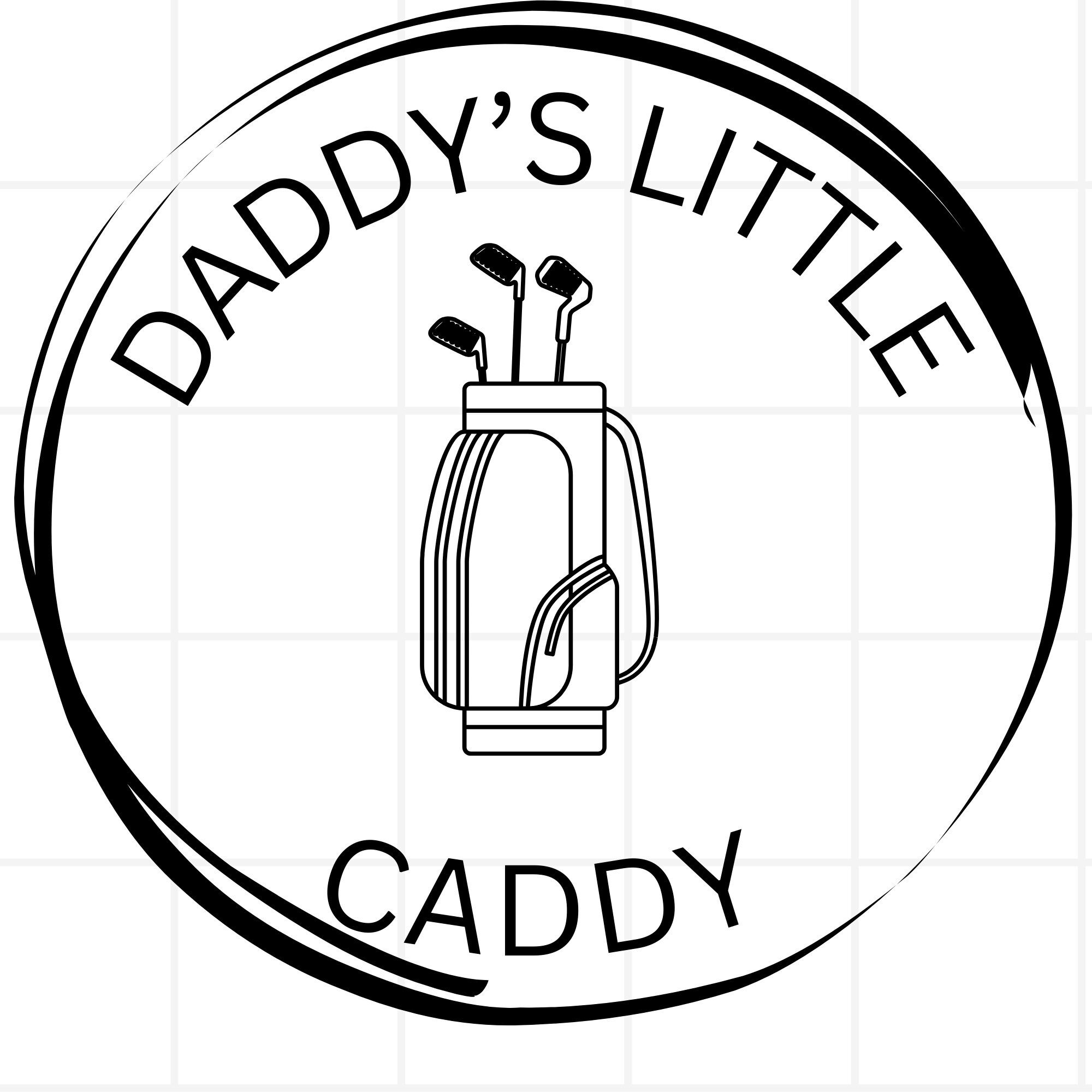Golf Svg / PNG : Daddy's Little Caddy SVG/PNG - Etsy