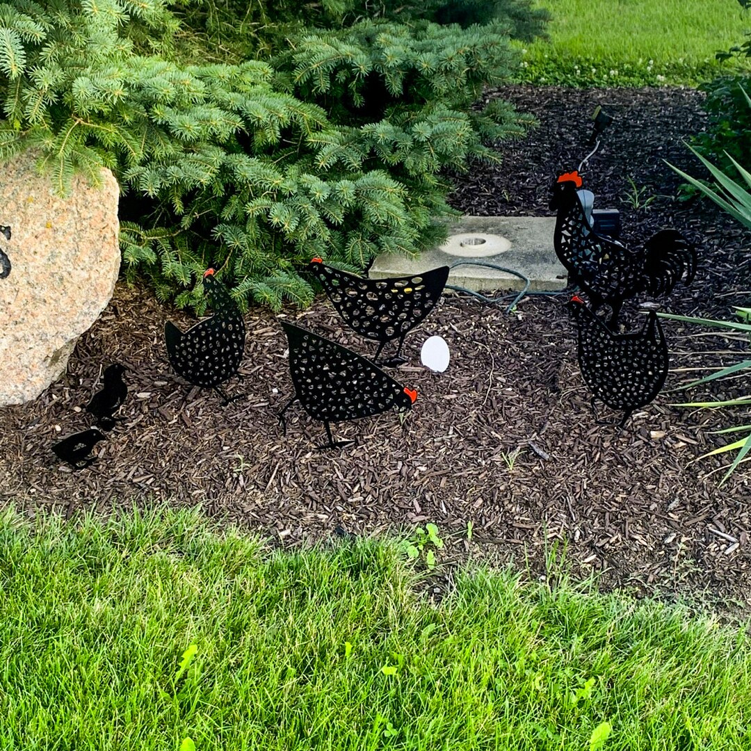 Chicken Yard Art Decoration Chicken Decor for Your Farmhouse Garden - Etsy