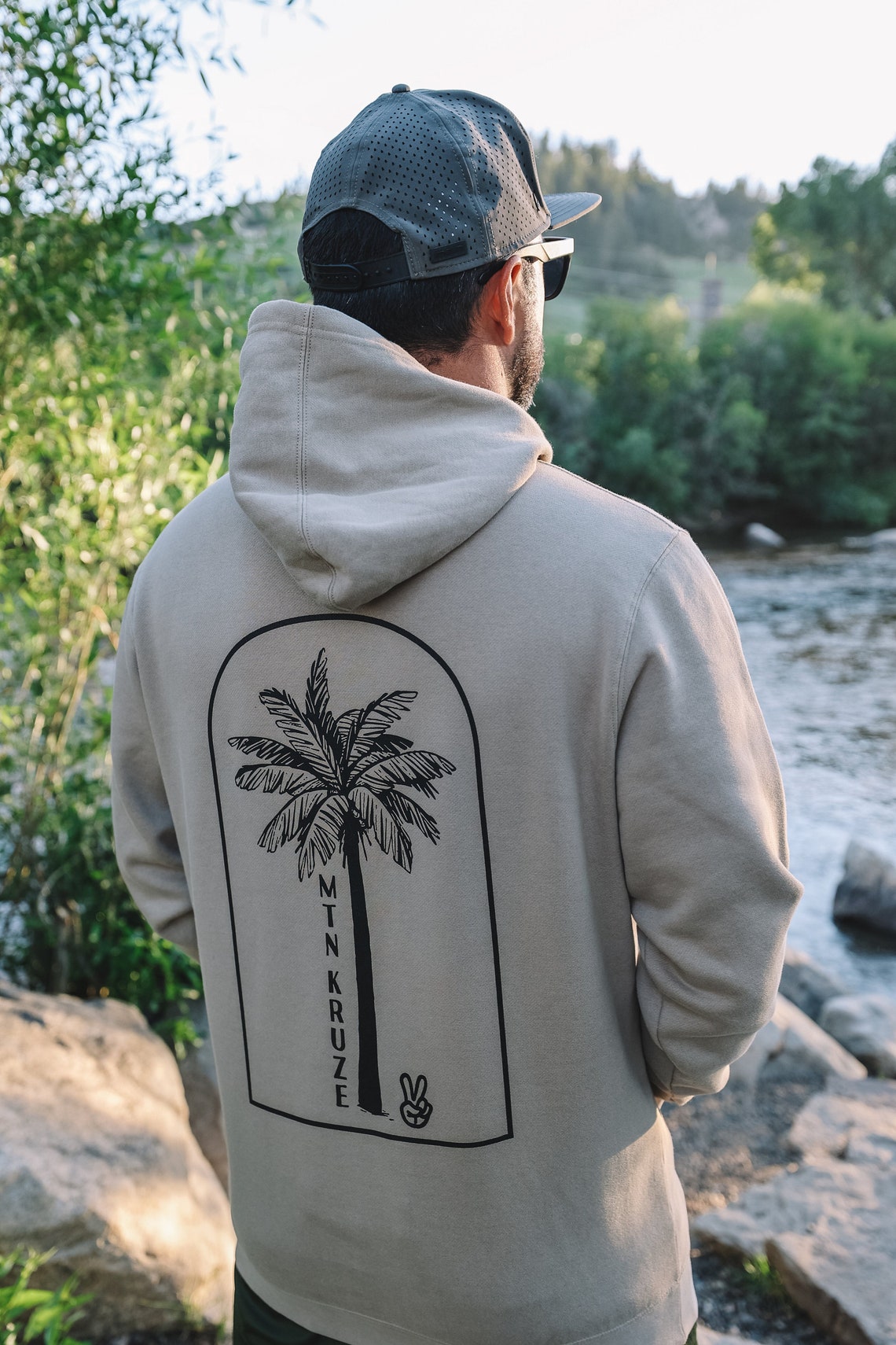 Palm Tree - Hoody - Etsy