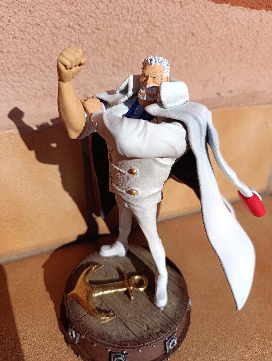 Monkey D. Garp One Piece Figure Resin 3D Printed Hand Painted Luffy ...