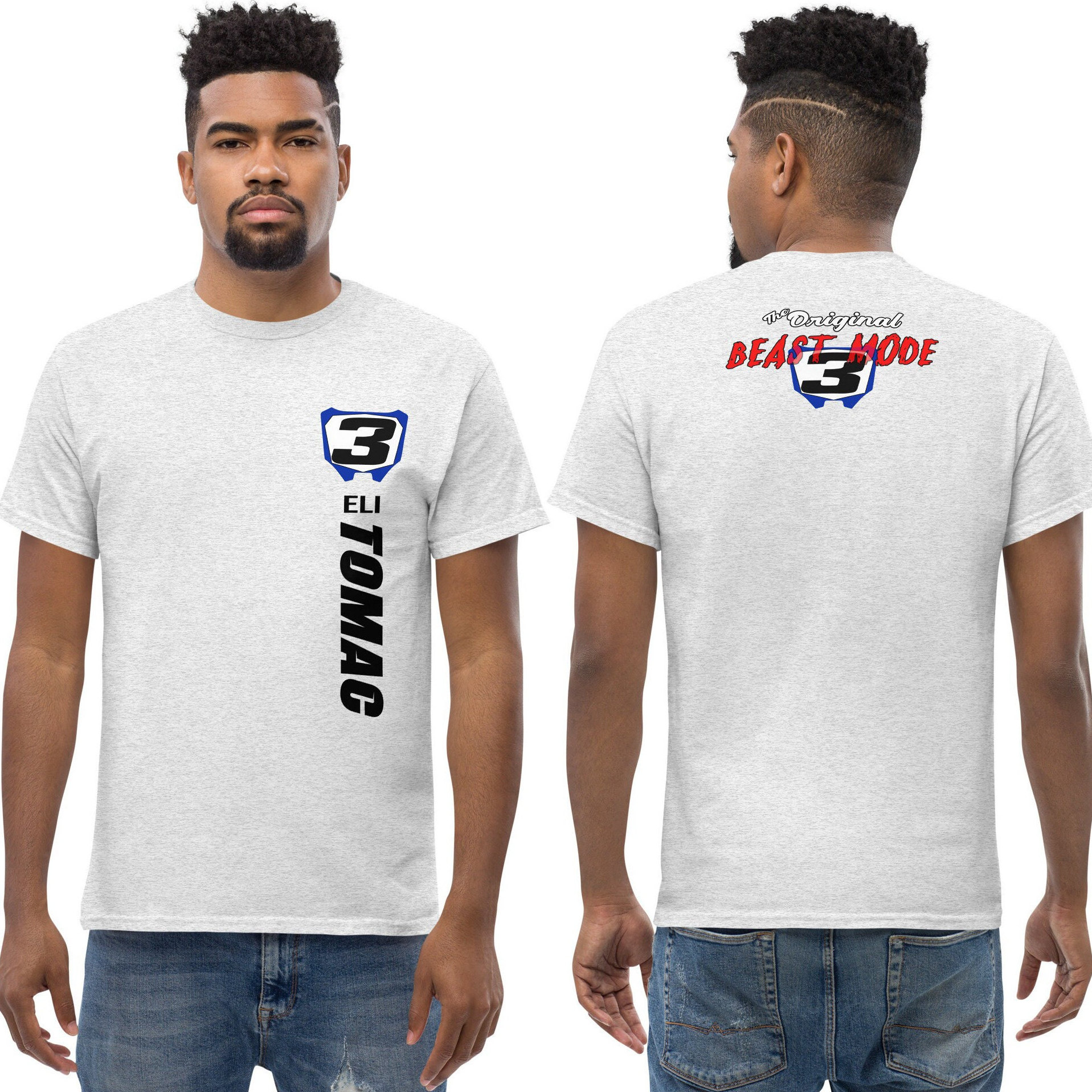 2 Sided Tshirt With Dark Print ET3 Eli Fan Shirt - Supercross ...