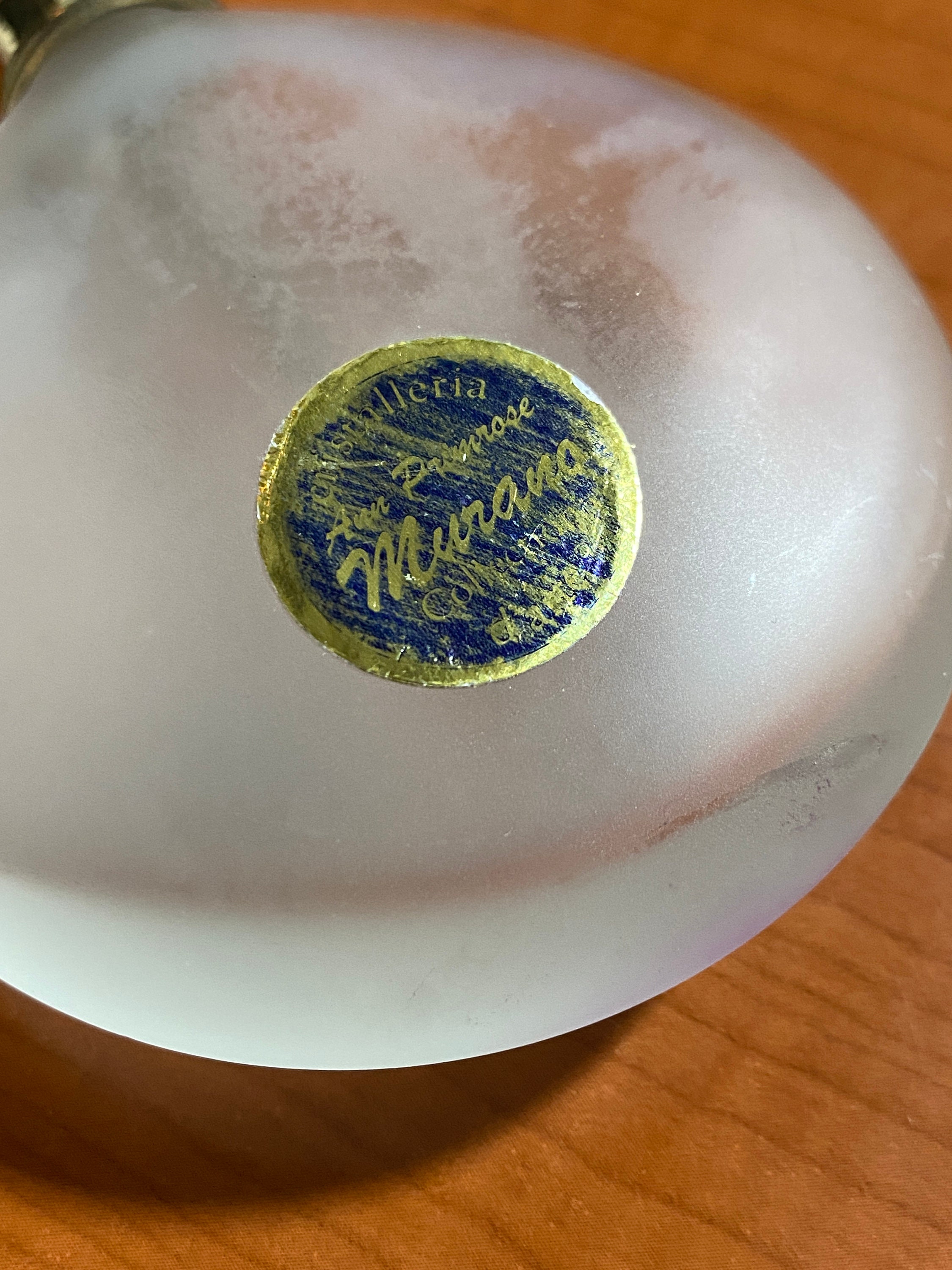 Vintage Ann Primrose Murano Collection Perfume Bottle - Etsy