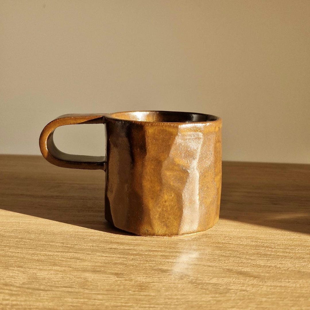 Rustic Ceramic Mug, Modern Rustic Mug, Handmade Ceramic Mug, Handmade ...