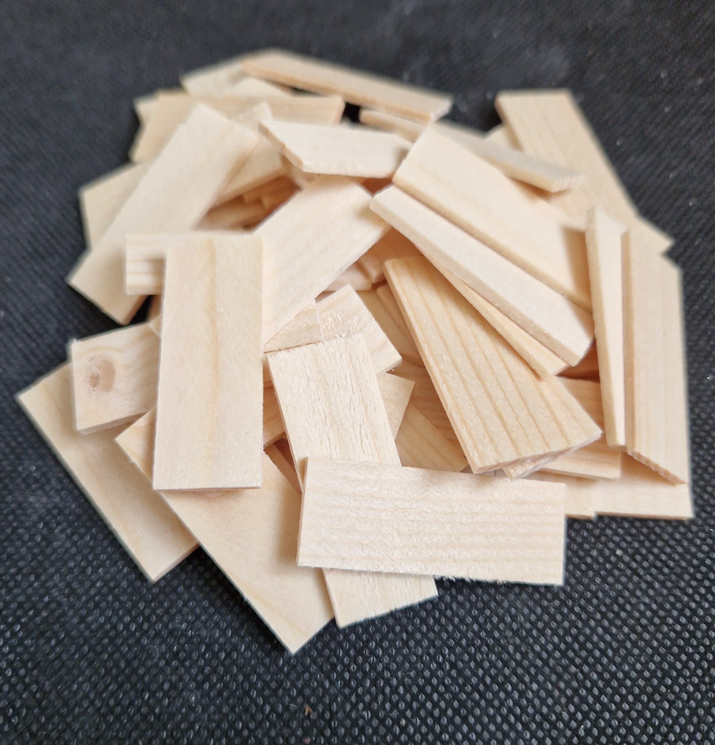 Miniature Wooden Shingles - Sawn 40x10 X 2 Mm - 200 Pcs. (roof, House ...
