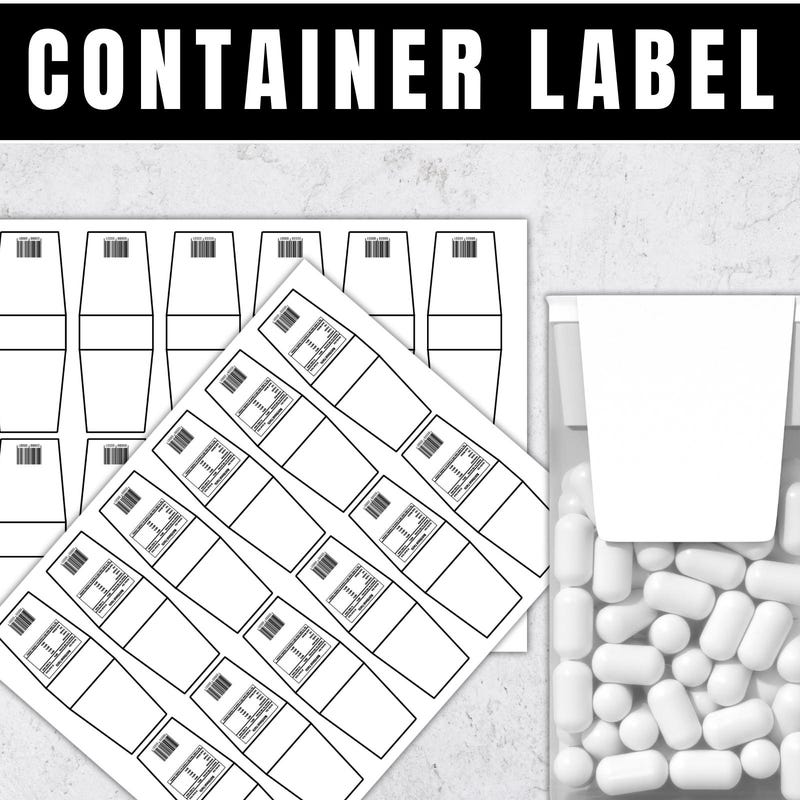 Tic Tac Labels - Etsy