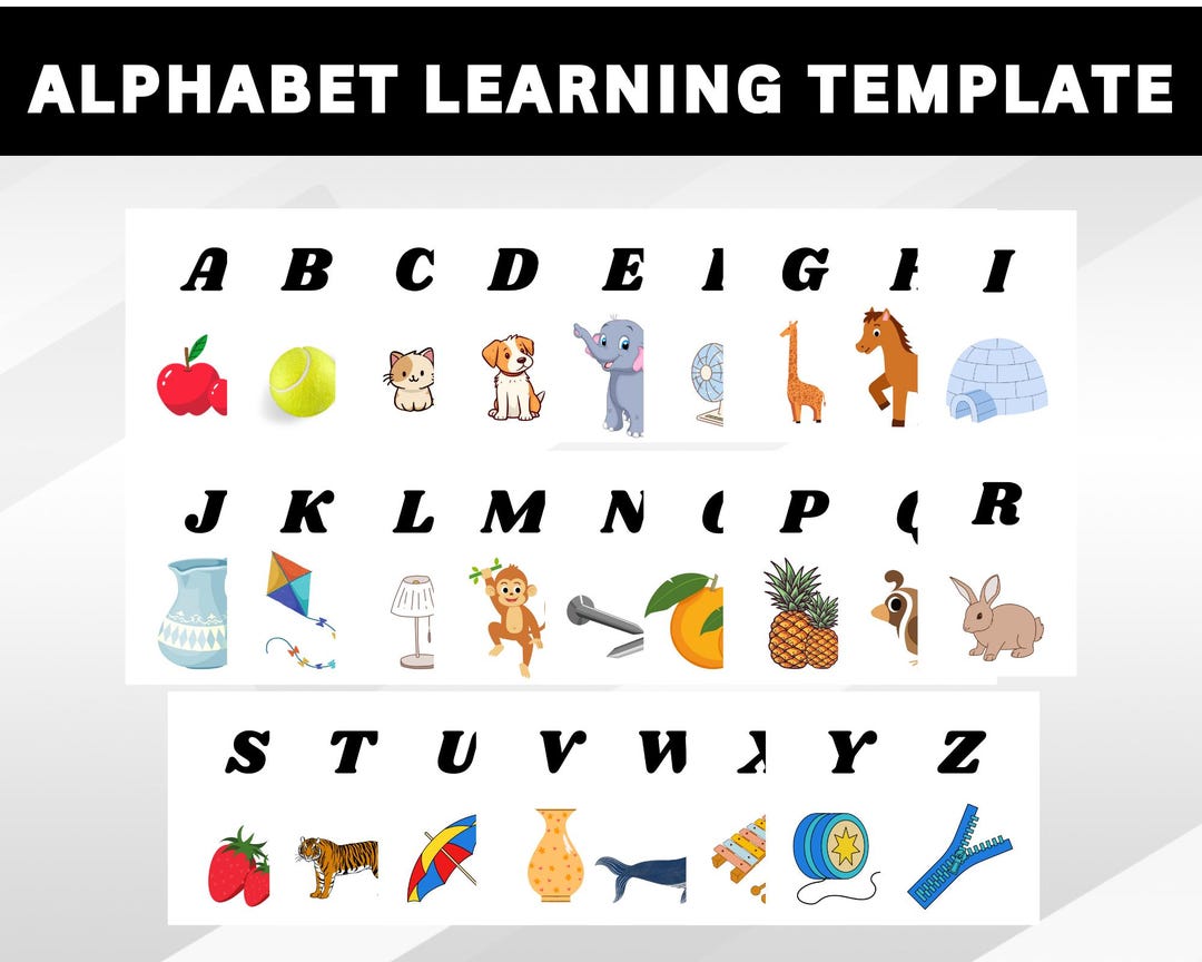 Learning the Alphabet, Blue Flash Cards, Alphabet Flash Cards, 26 ...