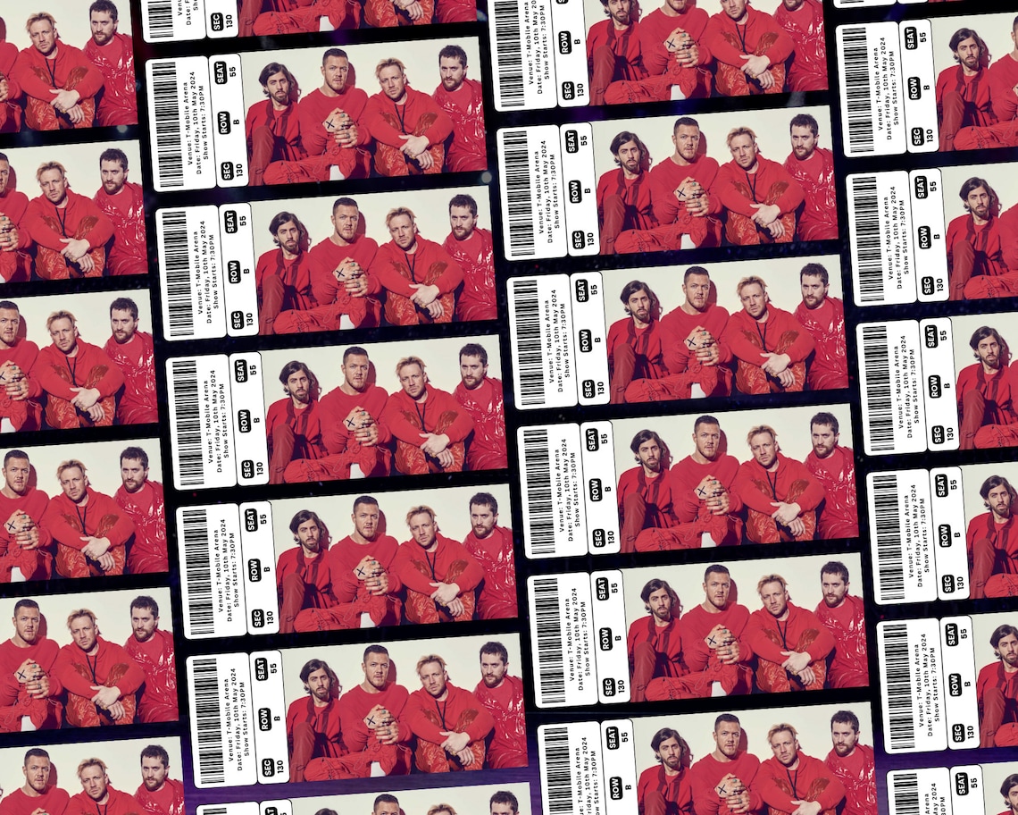 Editable Concert Ticket Template, DIY Concert Ticket, Memorabilia ...