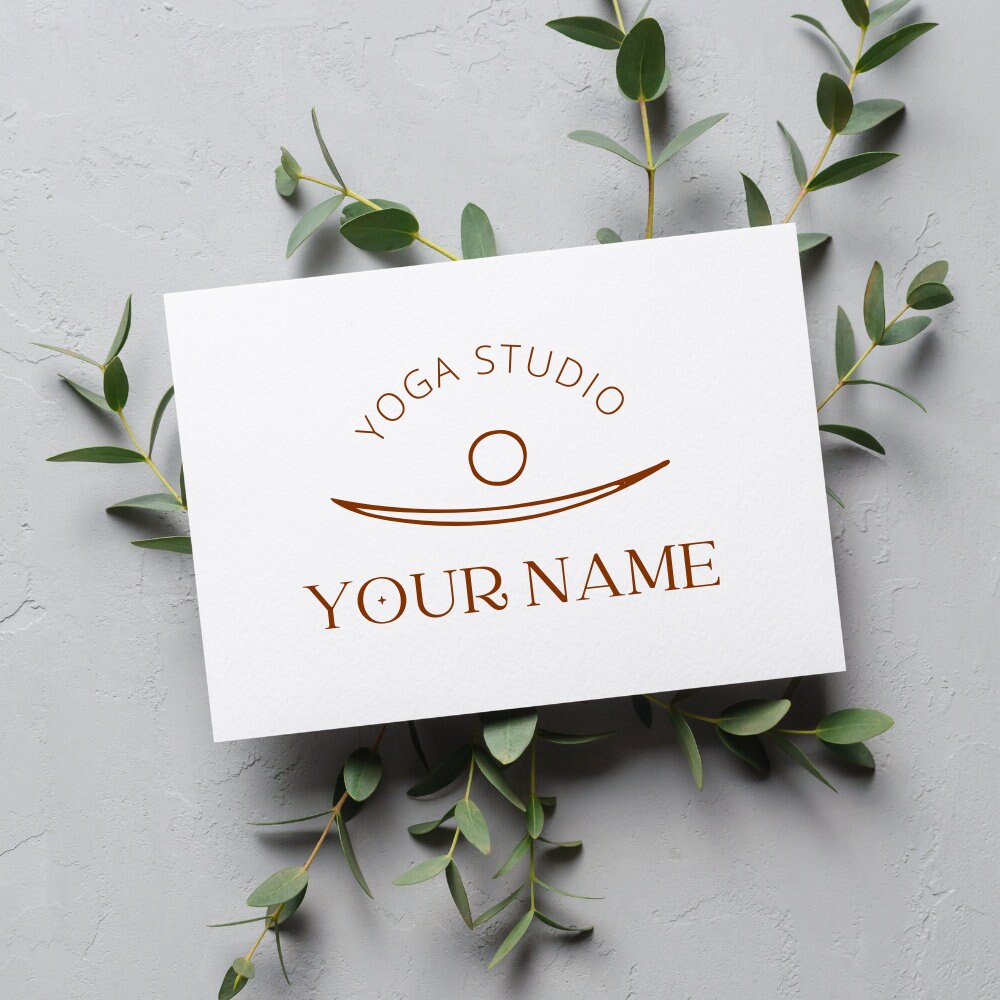 Yogo Logo Design Logo Yoga Studio Logo Meditation Logo Mindfulness Logo ...