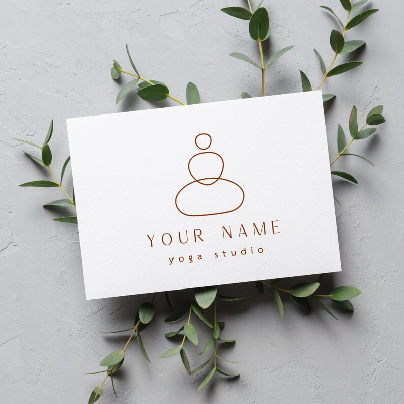 Yogo Logo Design Logo Yoga Studio Logo Meditation Logo Mindfulness Logo ...