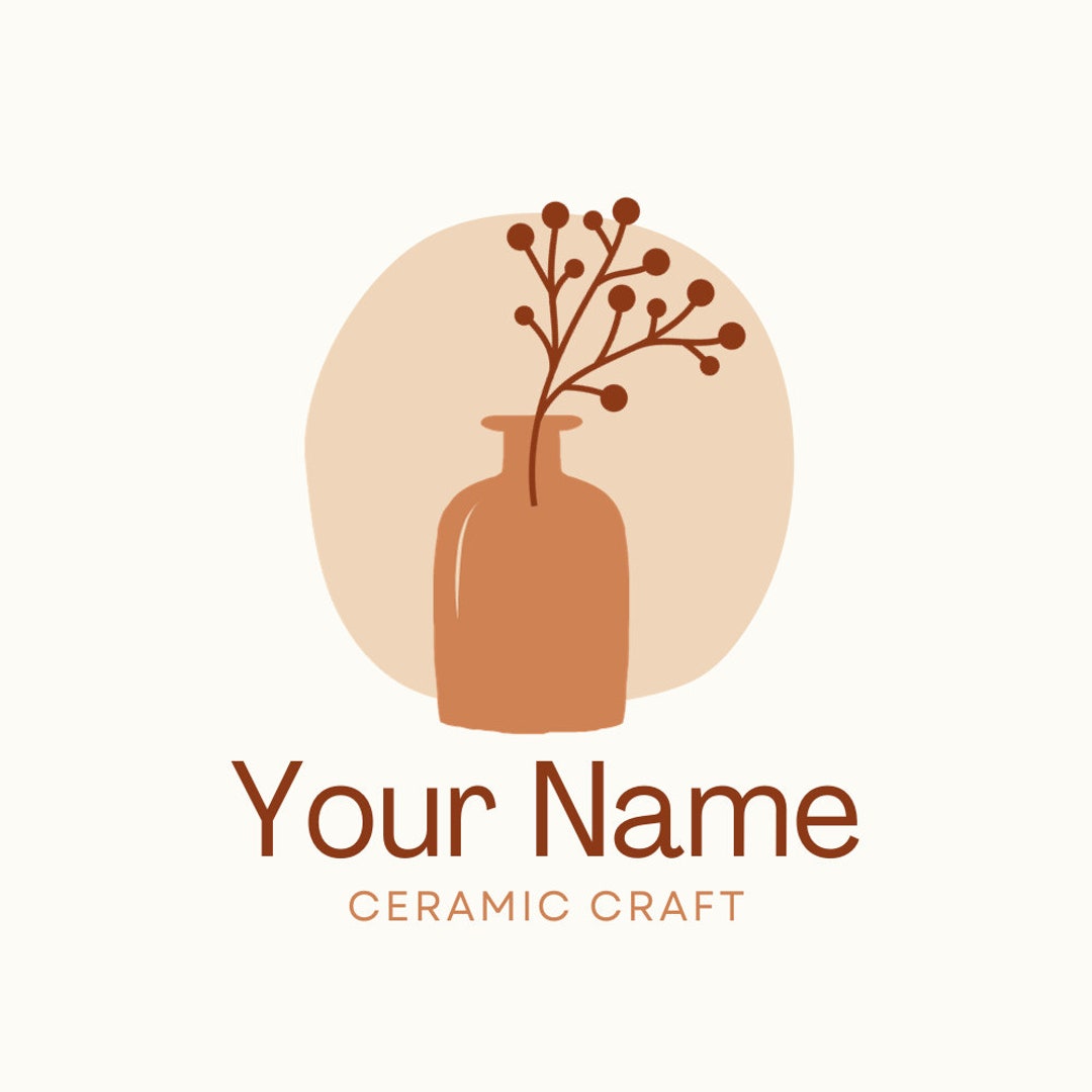 Pottery Logo Design Logo Ceramic Logo for Pottery Studio Logo Craft ...