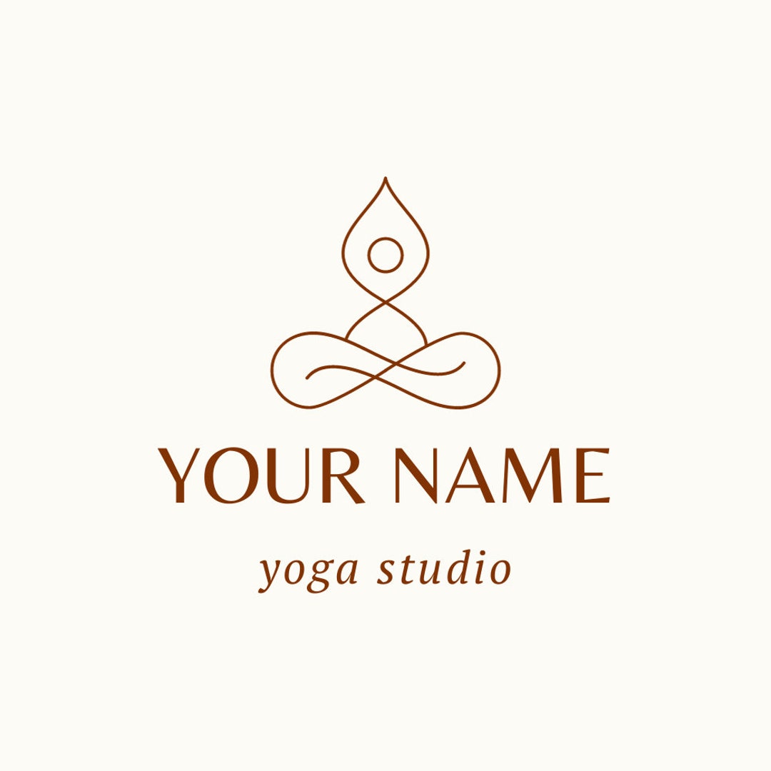 Yogo Logo Design Logo Yoga Studio Logo Meditation Logo Mindfulness Logo ...