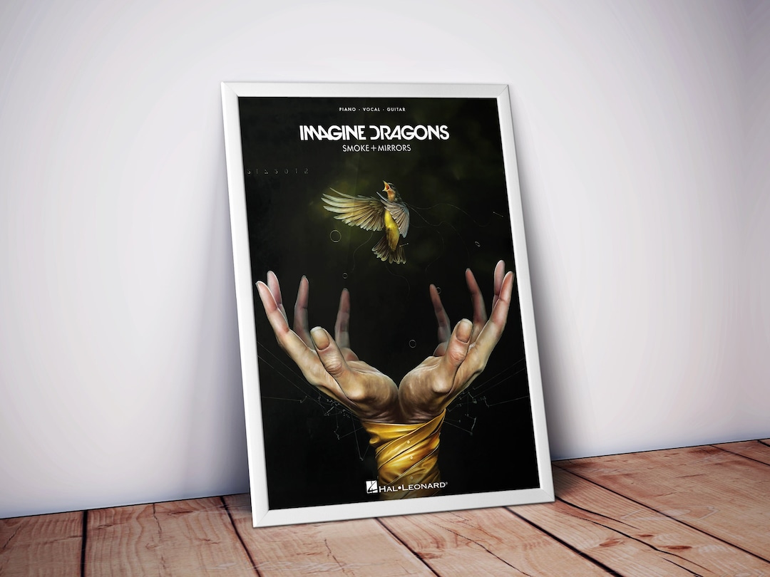 Imagine Dragons Poster Pop Rock Poster Imagine Dragons Print Large Poster Prints Music Poster ...