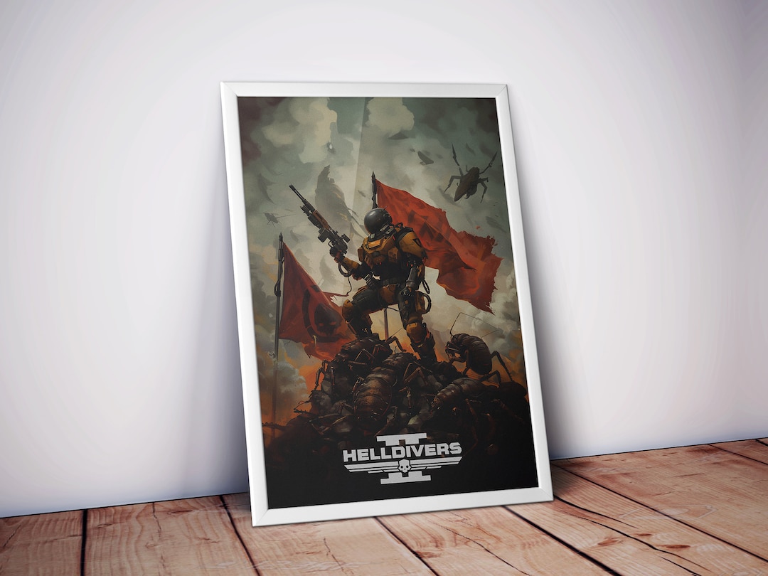 Póster Helldivers 2 / Helldivers 2 Prints / Edición especial / Calidad premium / Envío rápido ...
