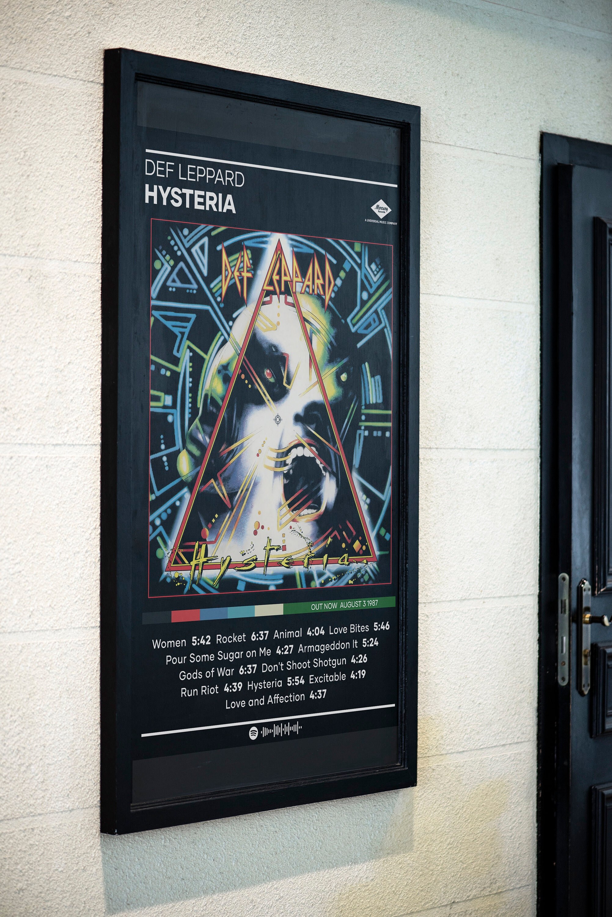 Def Leppard Poster Hysteria Poster 4 Colors Album Poster Prints Rock ...