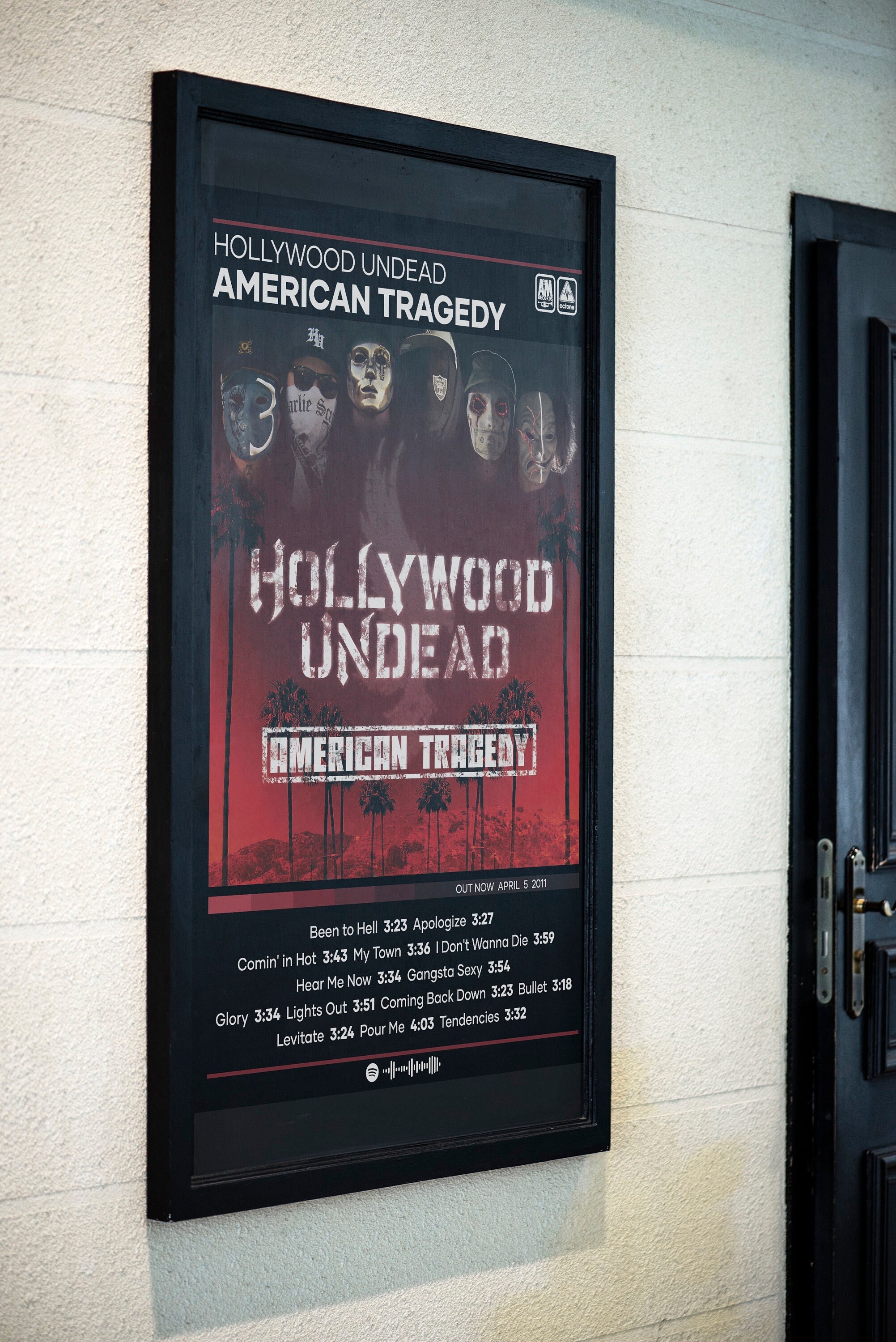 Hollywood Undead Poster American Tragedy Poster 4 Colors Album Poster ...