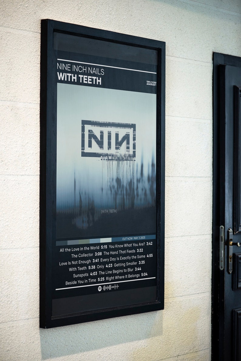 Nine Inch Nails Poster With Teeth Poster 4 Colors Album Poster Prints ...