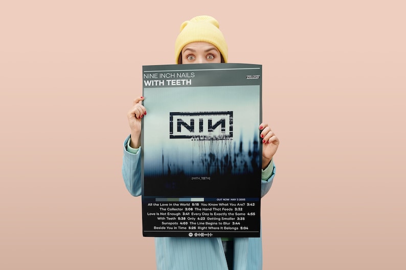 Nine Inch Nails Poster With Teeth Poster 4 Colors Album Poster Prints ...