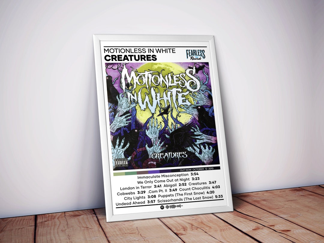 Motionless in White Poster Creatures Poster 4 Colors Album Poster ...