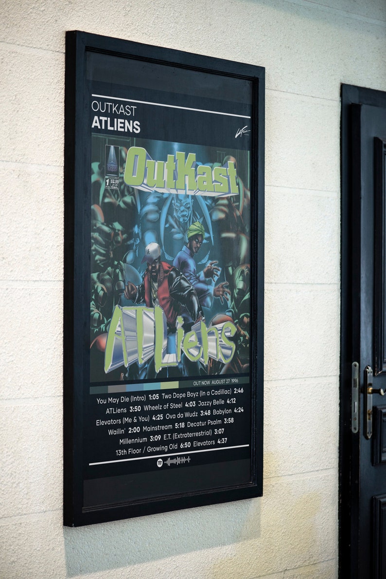 Outkast Poster Atliens Poster 4 Colors Album Poster Prints Hip Hop ...