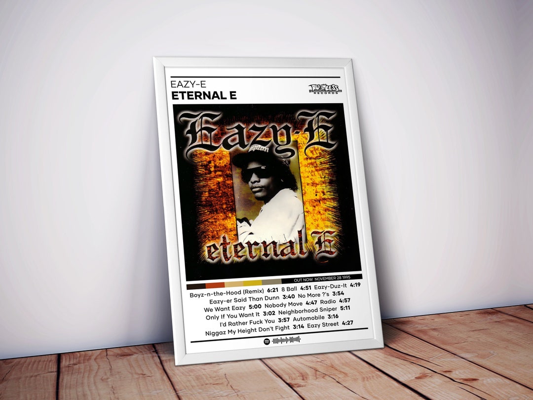 Eazy-e Poster Eternal E Poster 4 Colors Album Poster Prints Hip Hop ...