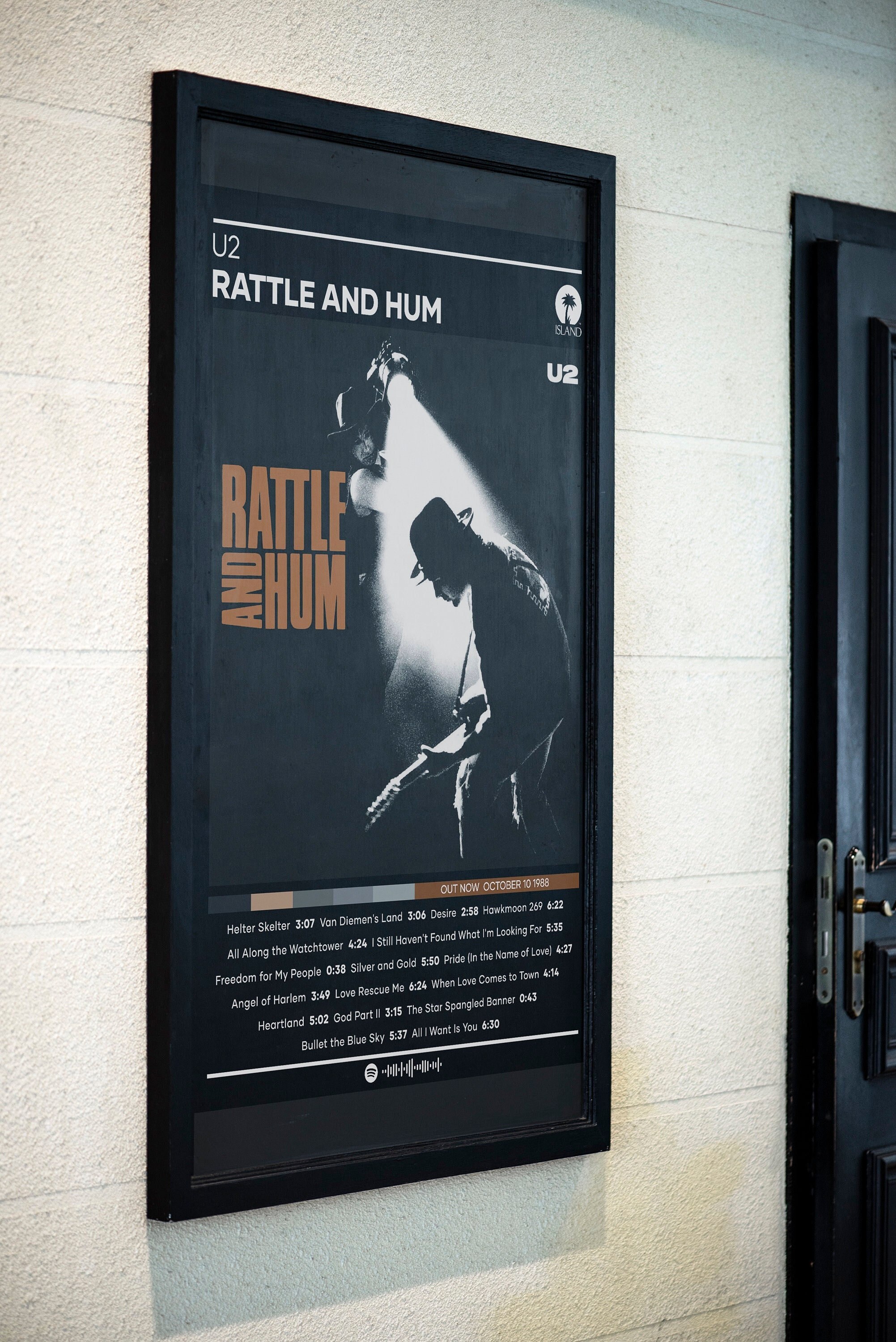 U2 Poster Zooropa Poster 4 Colors Album Poster Prints Rock Music ...