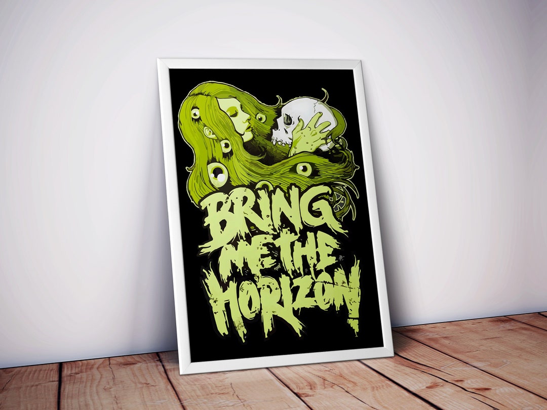 Bring Me the Horizon Poster Bring Me the Horizon Print Metal Music ...
