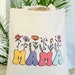 Personalized Mothers Day Tote Bag Everyday Use Mama Gifts for Friends ...