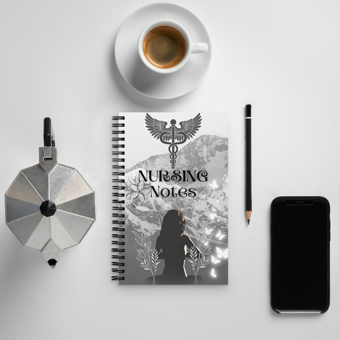 Nursing Mountain Design Notebook: RN, LPN Gift - Etsy