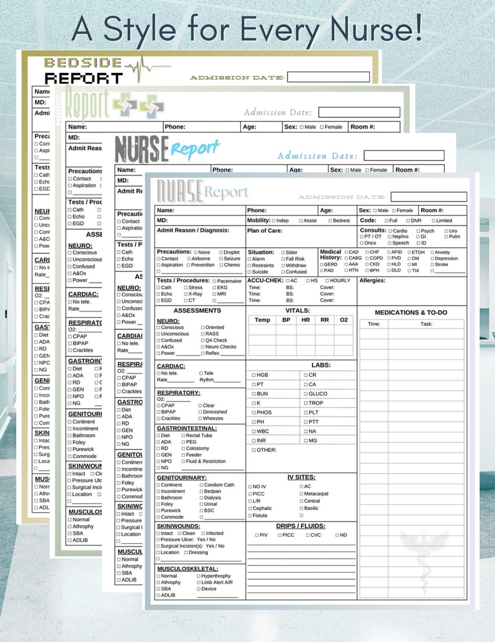 Nursing Template: SBAR Nurse Report Sheets. Fun, Nursing Humor ...