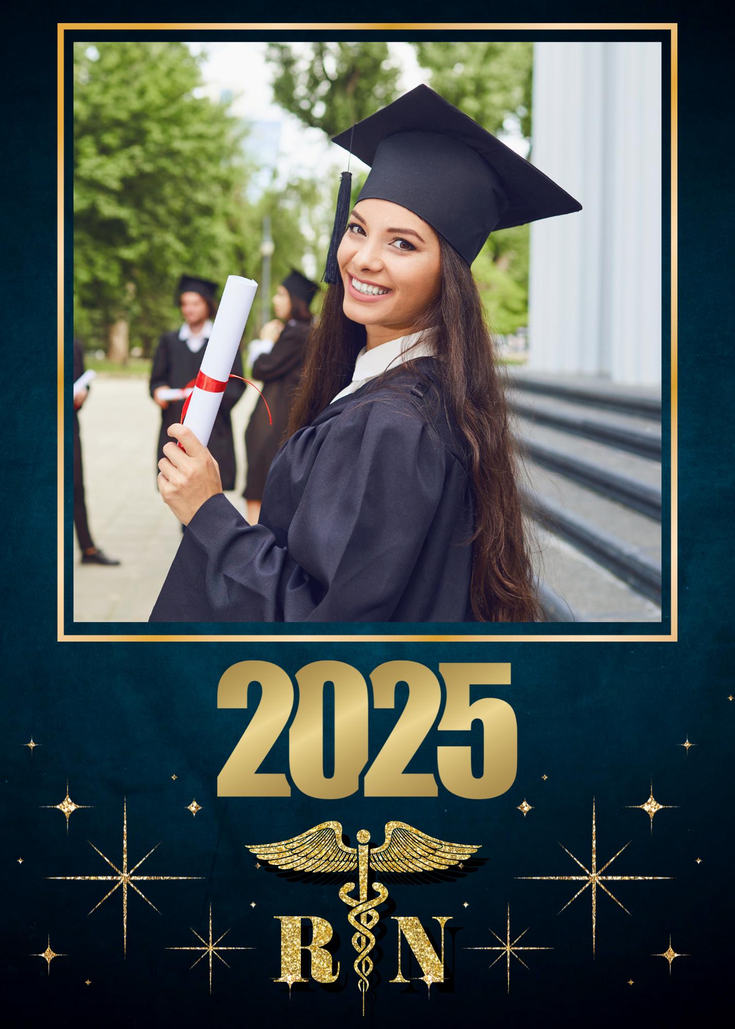 Nurse Graduation Invitation Template: RN, BSN (digital Download) - Etsy