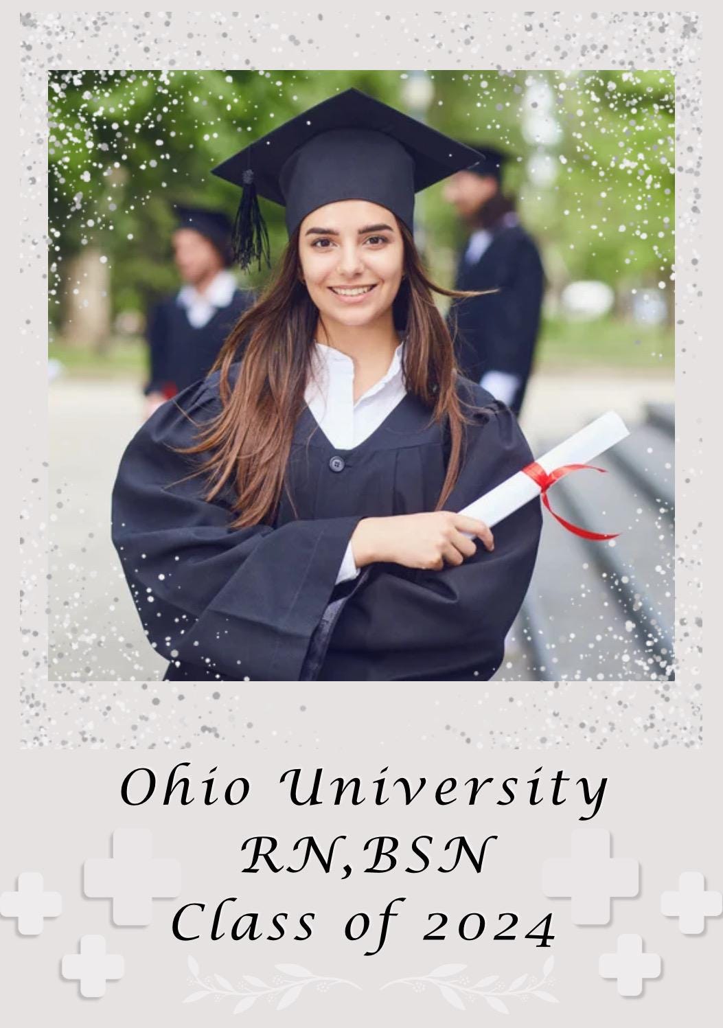 Nurse Graduation Party Invitation: Editable Canva Template (digital ...