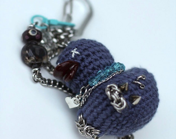 Unique Bag Charms Keychain Holder, Multiple Charms Holder for Women Bag ...