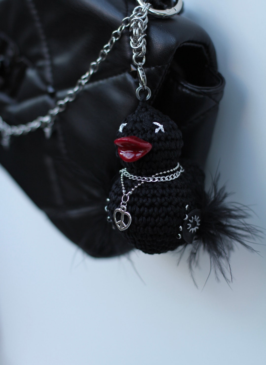 Unique Bag Charms Keychain Holder, Multiple Charms Holder for Women Bag ...